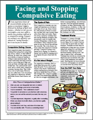 Facing and Stopping Compulsive Eating - Handoutsplus – WorkExcel