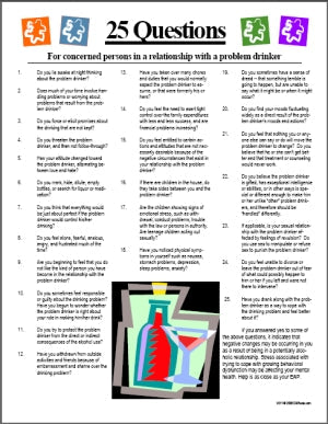 25 Questions for the Person in a Relationship with an Addict – WorkExcel
